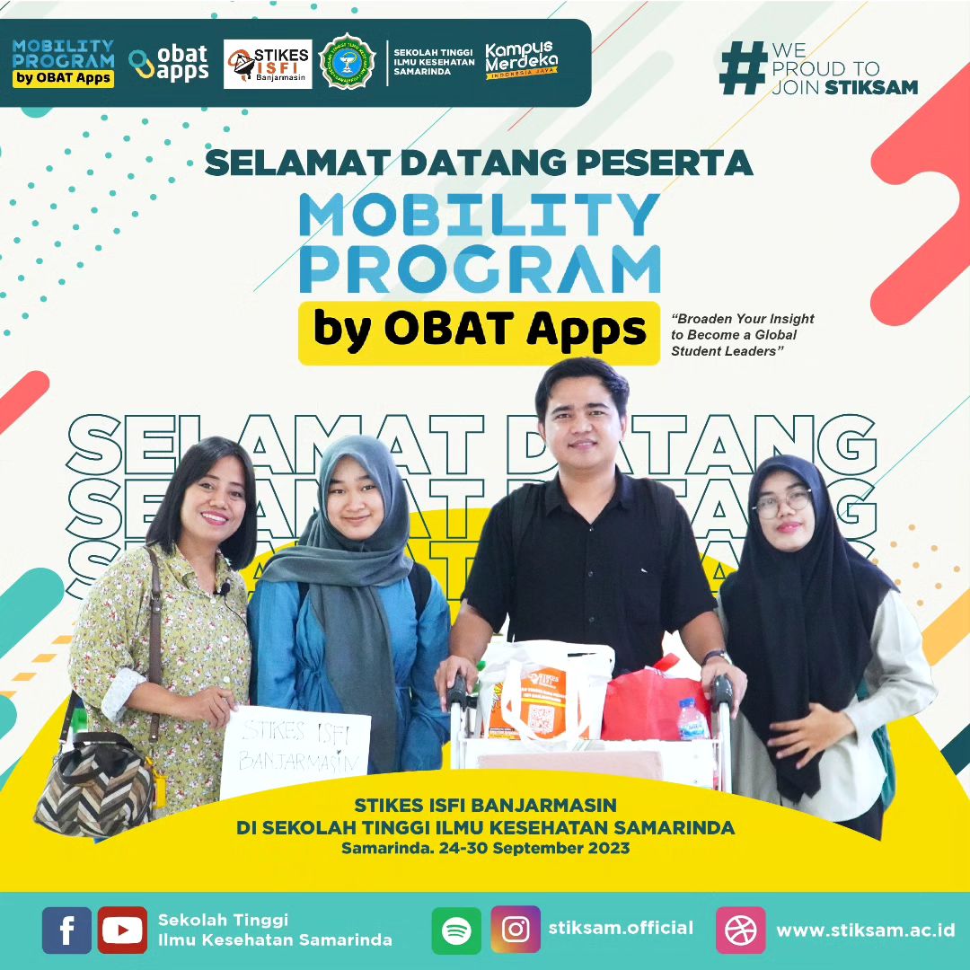 Pembukaan Mobility Program Batch 2 by Obat Apps di STIKSAM - STIKSAM